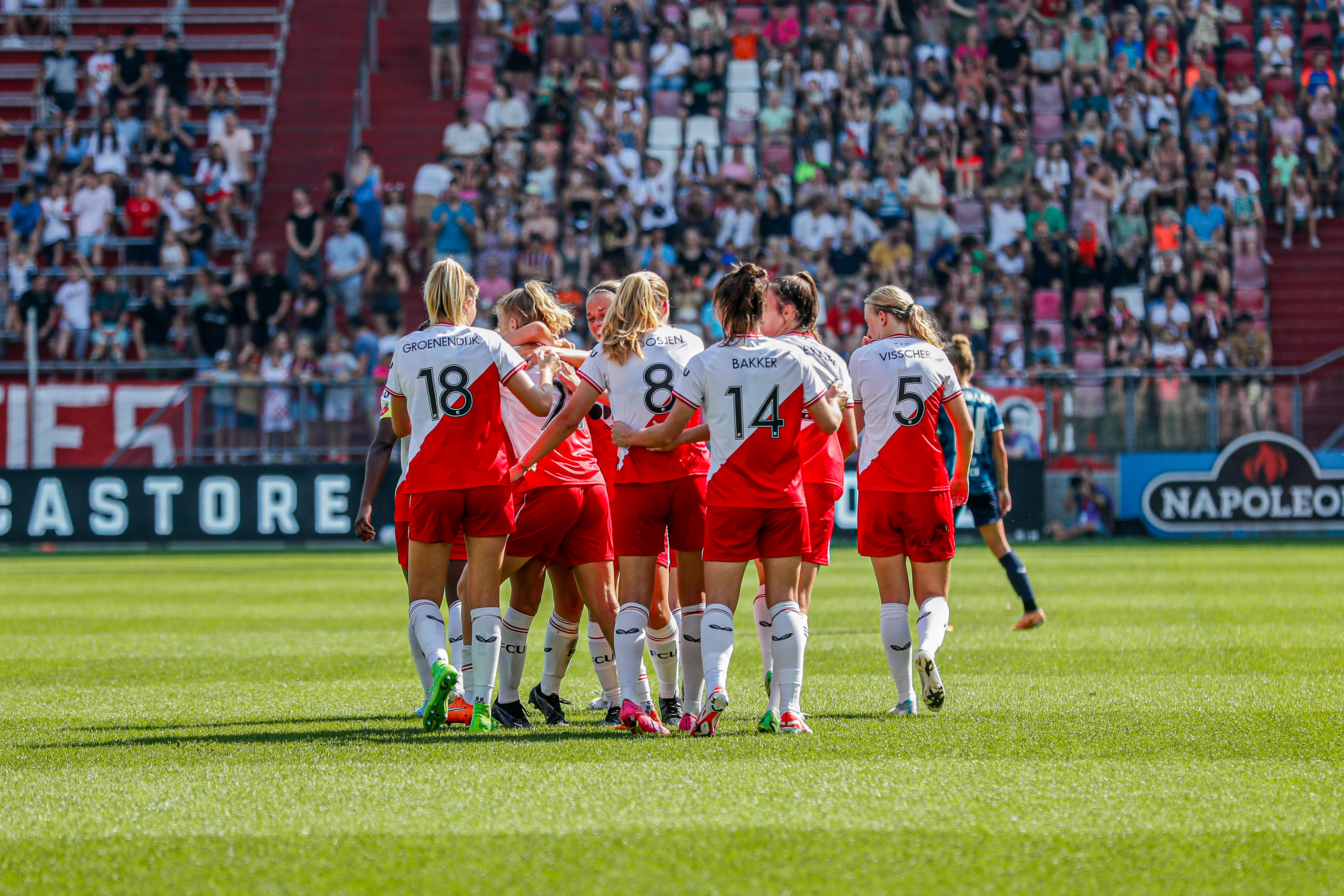 Schrijf je in voor de nieuwsbrief van FC Utrecht Vrouwen