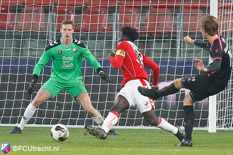 Jong FC Utrecht trekt overwinning over de streep