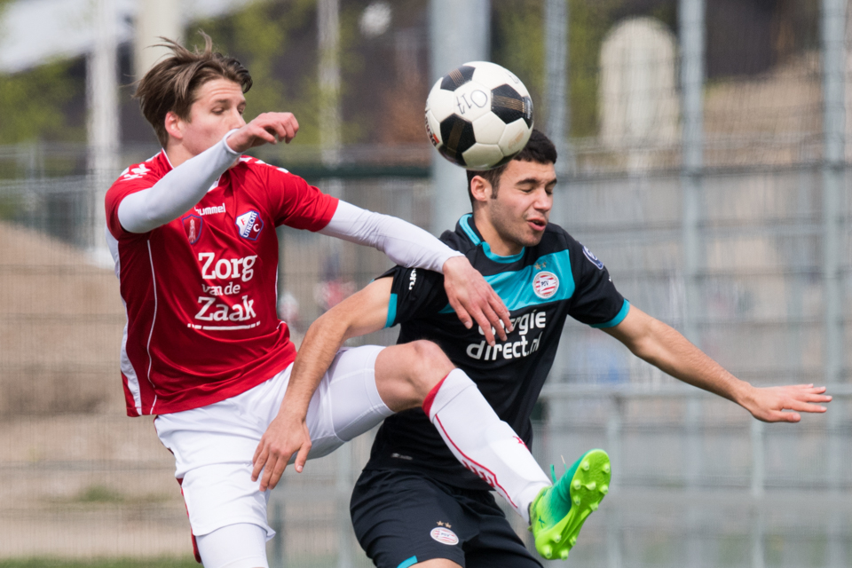 FC Utrecht O17 is PSV O17 de baas